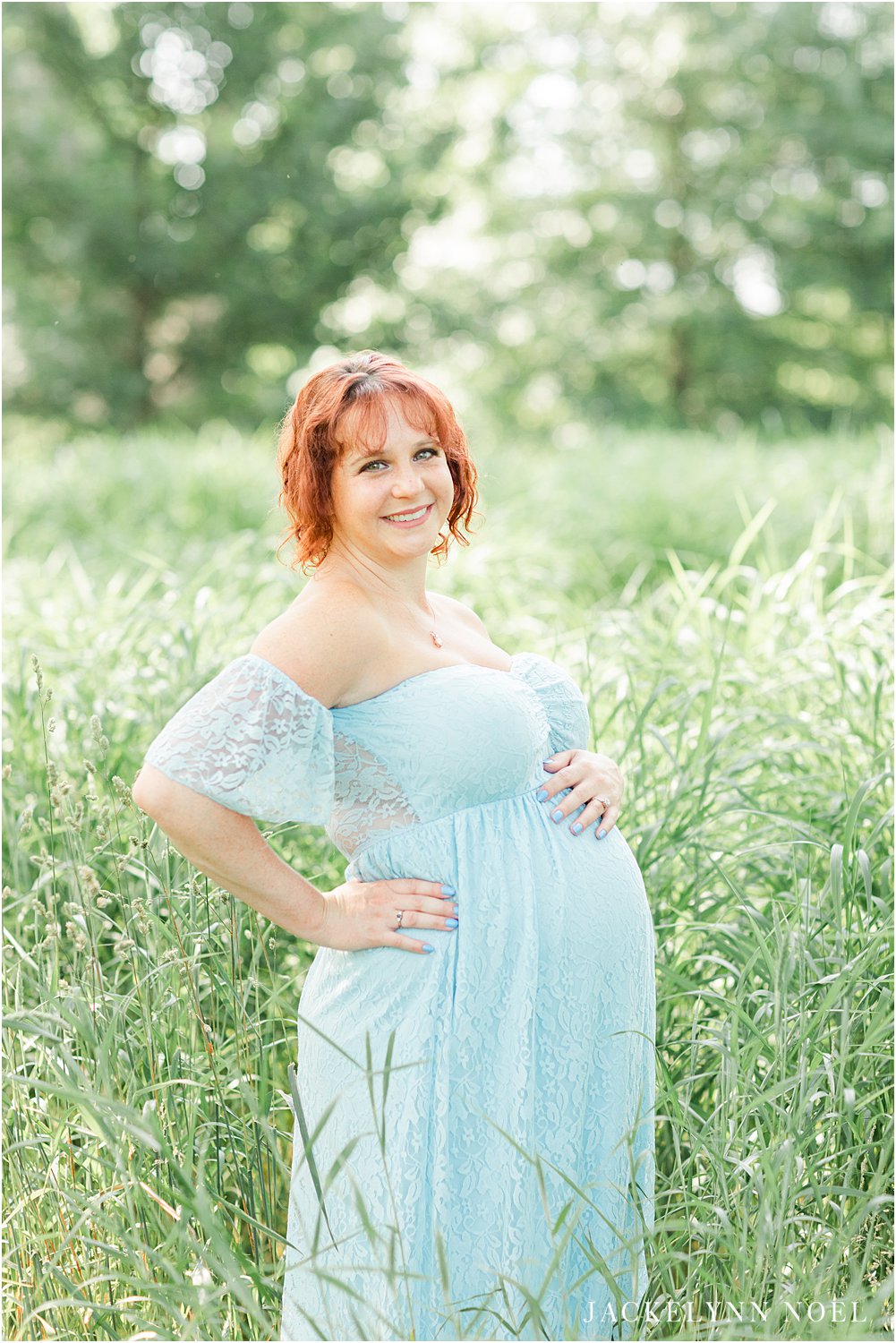 Summer Maternity Photos at Forest Park St. Louis - Jackelynn Noel ...